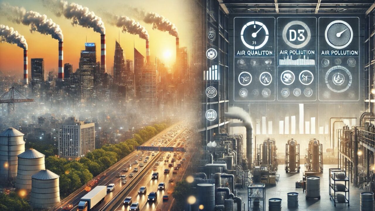 Air quality in large cities vs. production halls - REVEN