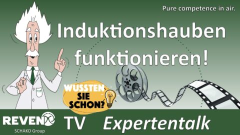 Modern kitchen hoods with induction system - REVEN