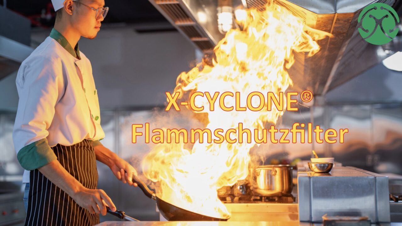 Flame protection filter and flame transmission test - REVEN